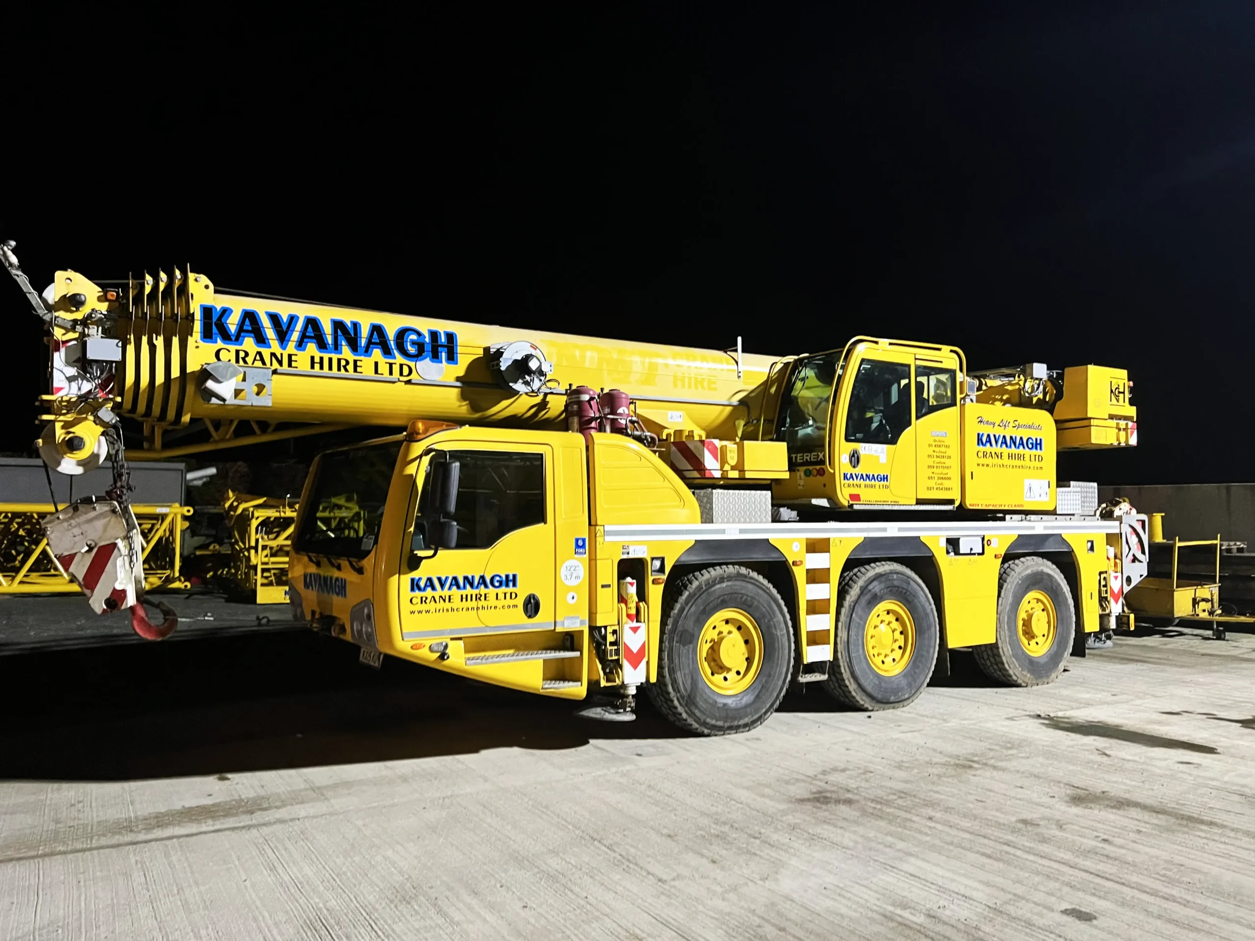 Demag AC60 - 3L 60T Crane - Kavanagh Crane Hire Ireland